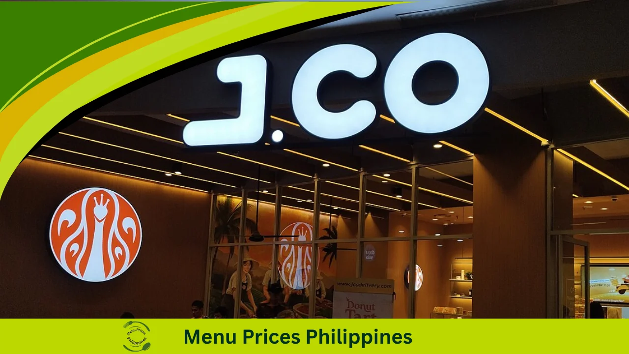JCO Menu With Prices In The Philippines - 2025